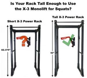 Titan X-3 Monolift Review: Monolift Attachment for Power Rack