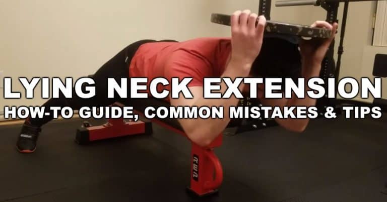 Weighted Lying Neck Extension Exercise Form Guide with Video & Pictures