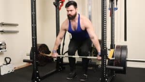 Snatch Grip Rack Pull Exercise Form Guide with Video & Pictures