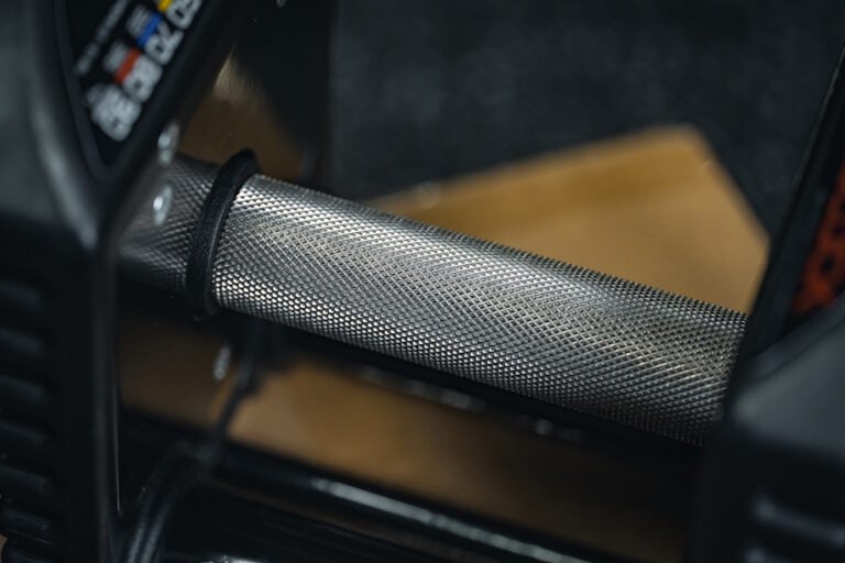 PowerBlock Knurled Handles Review: Aggressive Steel Grips
